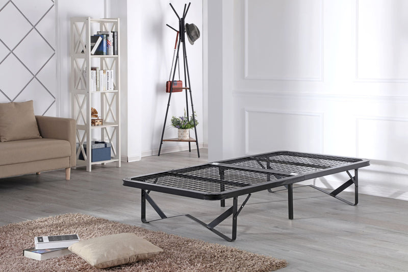 Contract Mesh Based Folding Bed in Black – Bedtime Superstores